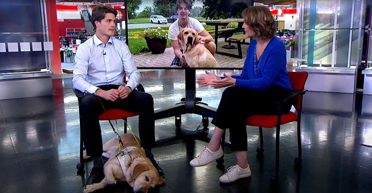 Swim the Strait – CBC Vancouver – Canadian Guide Dogs for the Blind